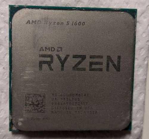 Amd Ryzen 5 1600