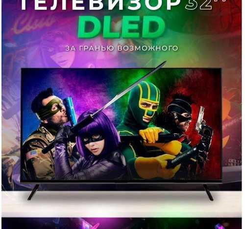 Отличный, новый телевизор ProTV 32" 81см дюймовый