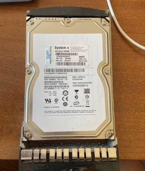 Серверный жёсткий диск IBM 500Gb SATA