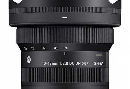 Sigma 10-18mm f/2.8 DC DN Contemporary Sony E