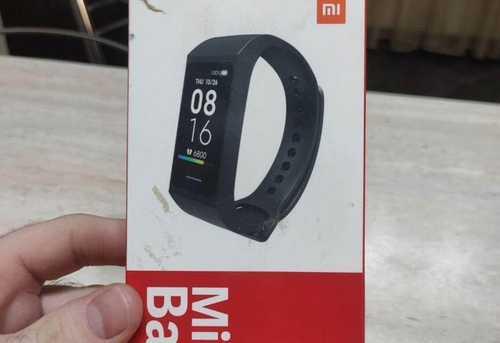 Умный браслет Xiaomi Mi SMART Band 4C черный