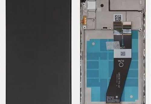 Дисплей для Samsung A037F (A03s) модуль Черный - O