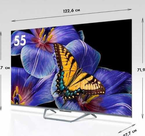 Телевизор haier 55 SMART tv s4 состояние нового