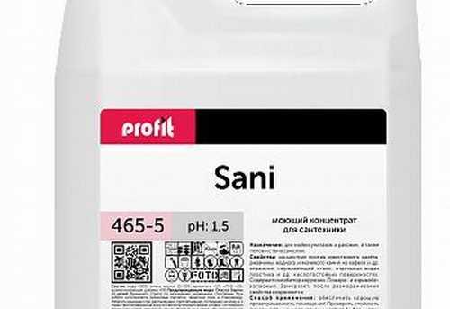 Моющий концентрат для сантехники profit sani, 5 л