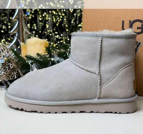 Ботинки UGG Classic Mini ii Light Gray