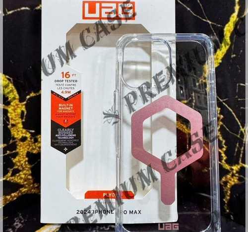 Чехол UAG Plyo iPhone 16 Pro Max.Ice/Rose Gold