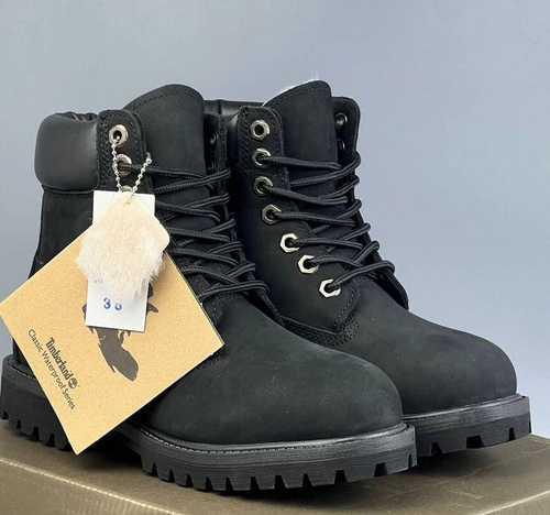 Ботинки timberland с мехом