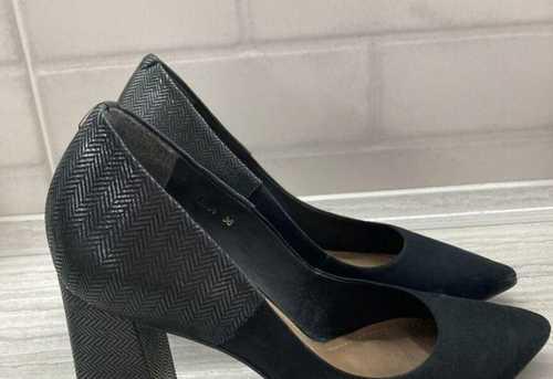 Туфли чёрные женские 36 размер