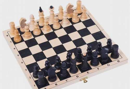 Шахматы деревянные лакированные, 30x30