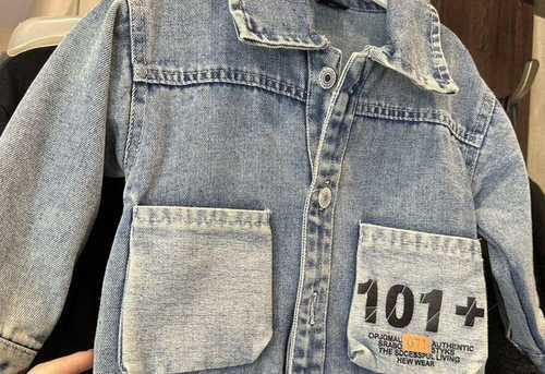 Куртка джинсовая детская 86-92
