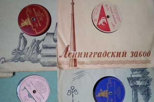 Грампластинки СССР 1950-60 гг