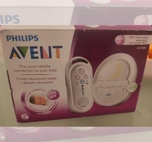 Радионяня philips avent scd506