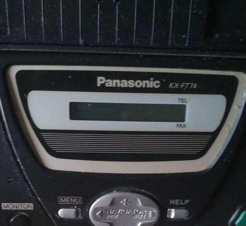 Факс Panasonic kh-ft74