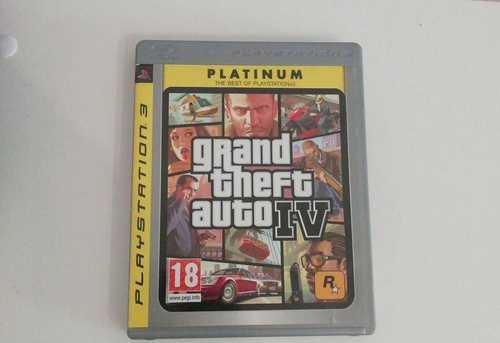 Gta 4 platinum для PlayStation 3 (ps3)