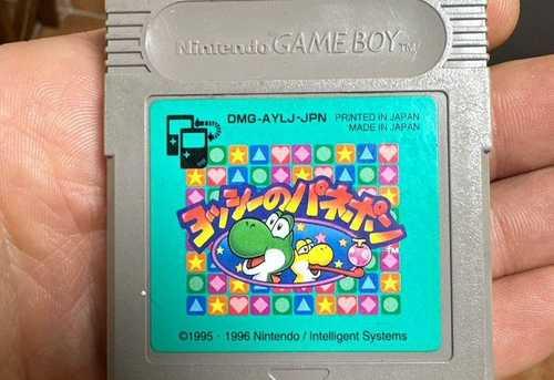 Игра Yoshi no panepon для Gameboy оригинал