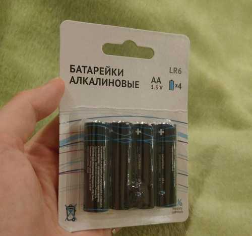 Батарейки алкалиновые aa аа lr6