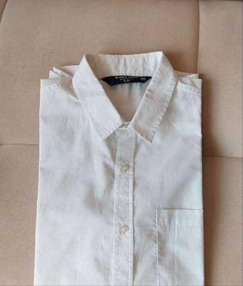 Рубашка белая с коротк рукав. 42/XS глорияджинс