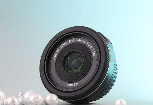 Объектив Canon EF-S 24mm f2.8 STM