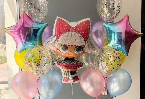 Воздушные шары На день рождения принцессы