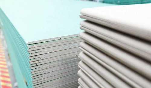 Гипсокартон Knauf 2500х1200х12,5 мм влагостойкий