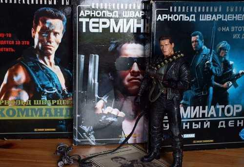 Шварценеггер Терминатор 2 Neca + коллекционные VHS