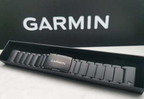 Титановый браслет для Garmin 22 мм