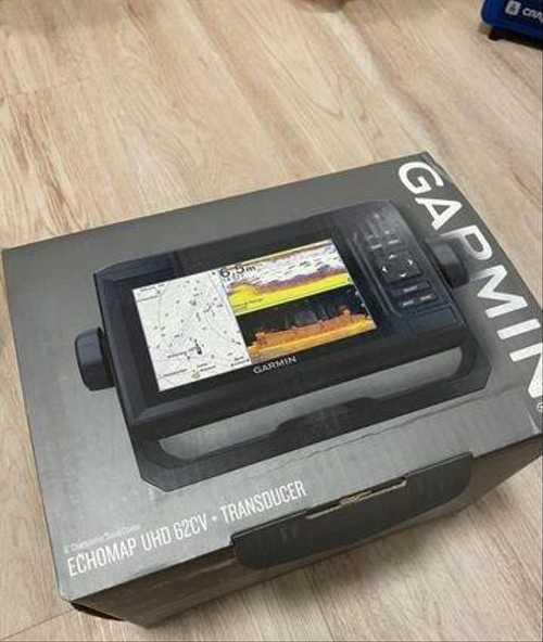 Эхолот Garmin EchoMap UHD 62сv с датчиком GT24