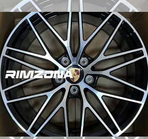 Литые диски в стиле Porsche R21 5x112 ave