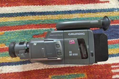 Видеокамера кассетная Grundig 8150 Hi8 (Германия)