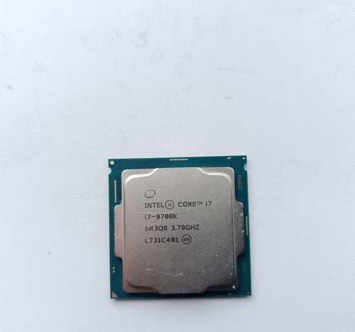 Процессор i7 8700k