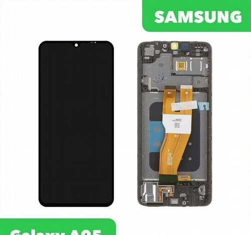 Дисплей Samsung Galaxy A05, оригинал в раме