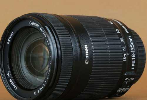 Canon EF-S 18-135mm f/3.5-5.6 IS (id 01098)