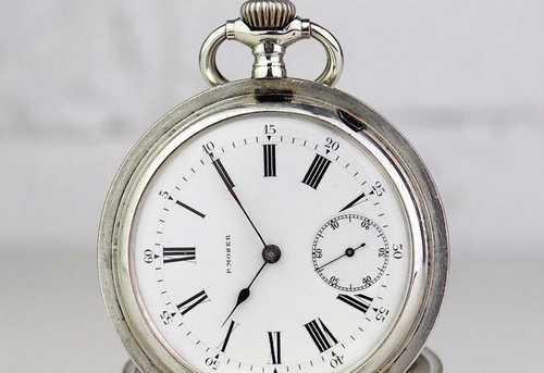 Часы карманные серебро Мозер