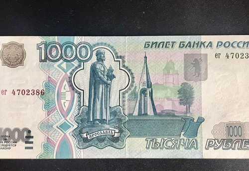 Банкнота 1000 рублей 1997 год