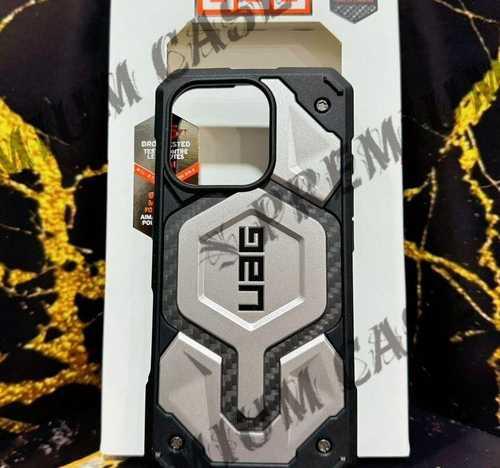 Чехол Uag Monarch MagSafe iPhone 16 Pro/Titanium