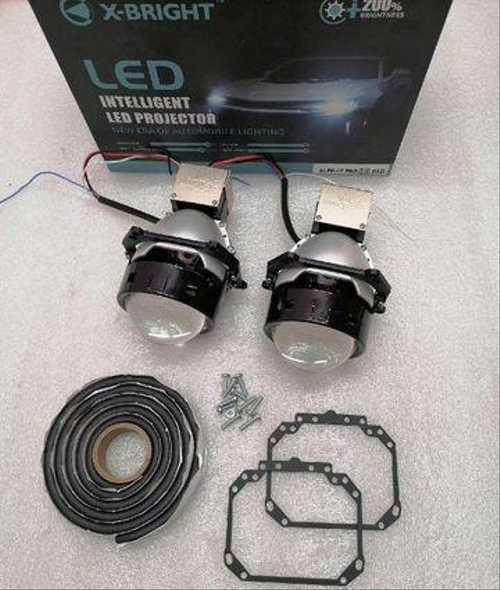 Линзы фары Bi-LED Aozoom 07 PRO Audi A6 C6