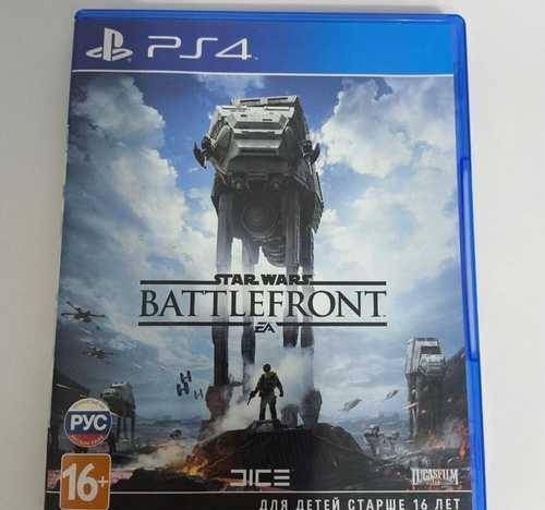 Star Wars battlefront ps4 диск