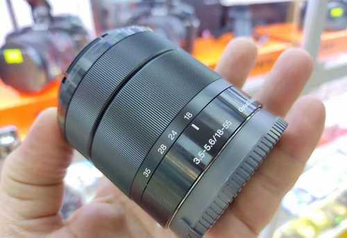 Sony 18-55mm f/3.5-5.6 E OSS Black S№6824483