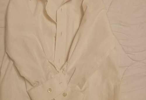 Белая рубашка 110-116 см