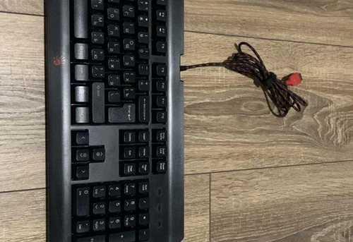 Комплект игровых клавиатуры и мыши A4tech Bloody