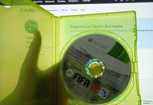 Диск Fifa 12 Xbox 360 Лицензия