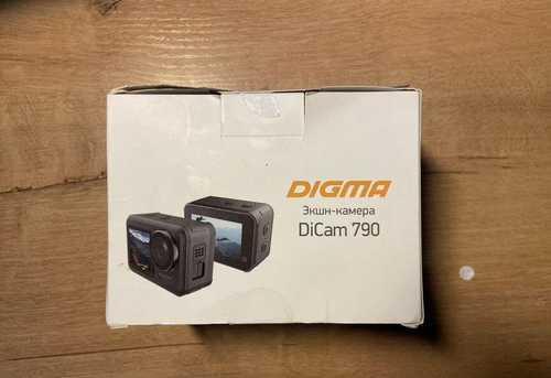 Экшн-камера с Wi-F Digma DiCam 790 (3840x2160)