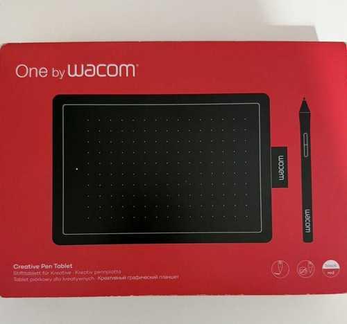 Графический планшет One by Wacom Small (CTL-472-N)