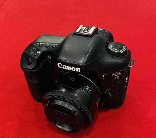 Canon 7d +canon 50mm 1.8 ii