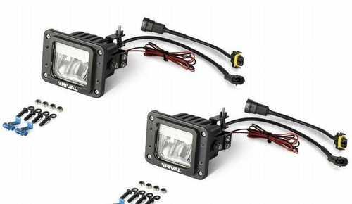 Передние LED фонари Osram для силовых бамперов Riv