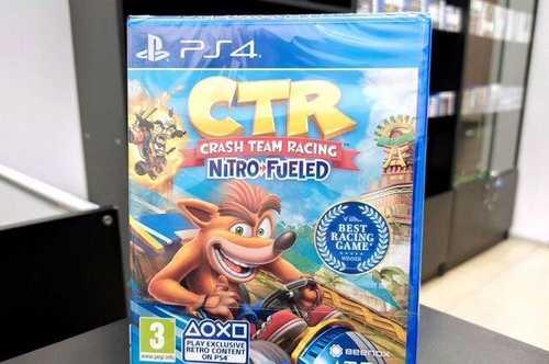 CTR Crash Team Racing Nitro Fueled (PS4) новый
