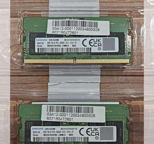 Оперативная память Samsung DDR5 8Gb