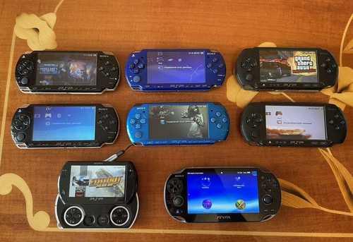 Игровая приставка Sony PSP с играми (обновлено)