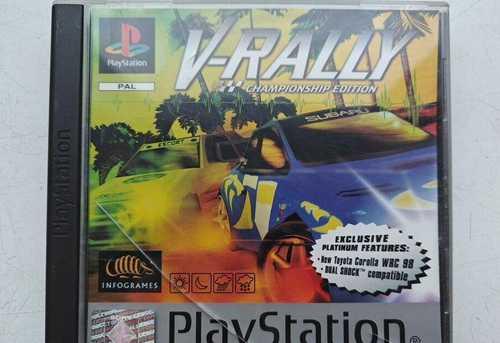 V-rally Championship Edition PS1 PAL
