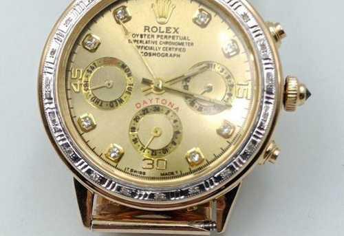 Золотые часы "rolex" 585
